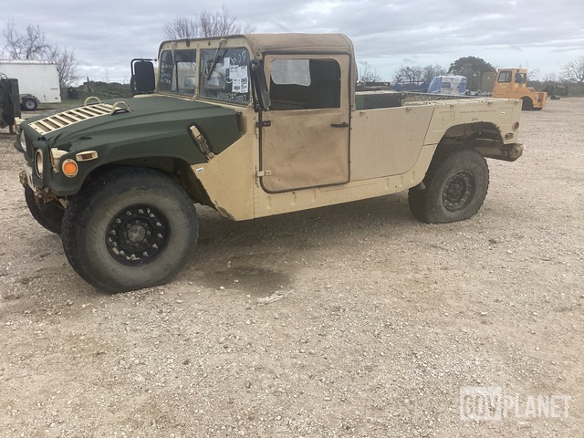 Surplus 1994 AM General M1097A1 HMMWV 2 Door Soft Top w/Truck Body in ...