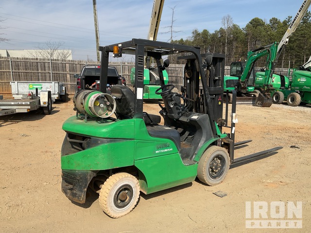 2013 Mitsubishi FG25N 4500 lb Pneumatic Tire Forklift in Concord, North ...