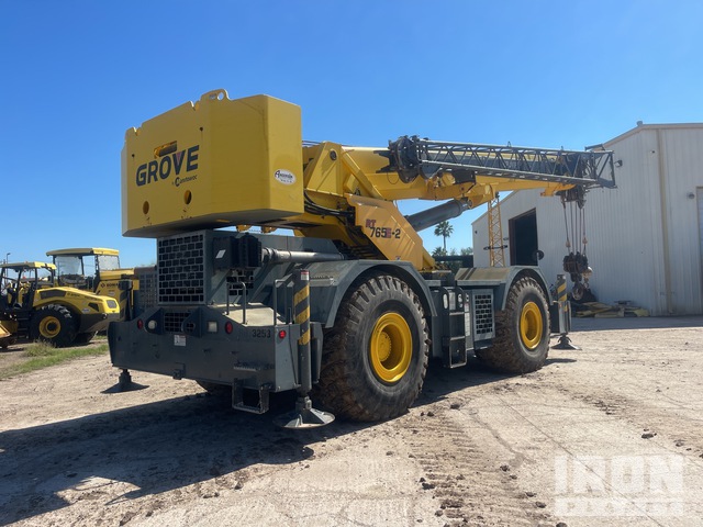 2013 Grove RT765E-2 65 t 4x4 Rough Terrain Crane in Pharr, Texas ...