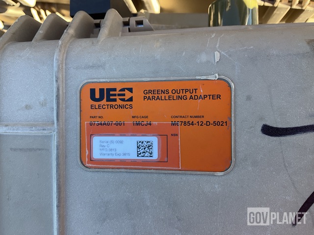 Surplus UEC Electronics Ground Renewable Expeditionary Energy Network ...