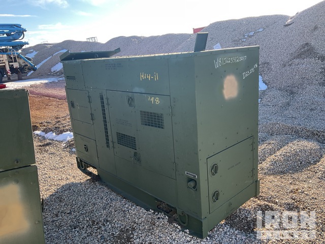 1993 MCII Corp MEP-806A 60 kW Skid-Mounted Generator Set in Longmont ...