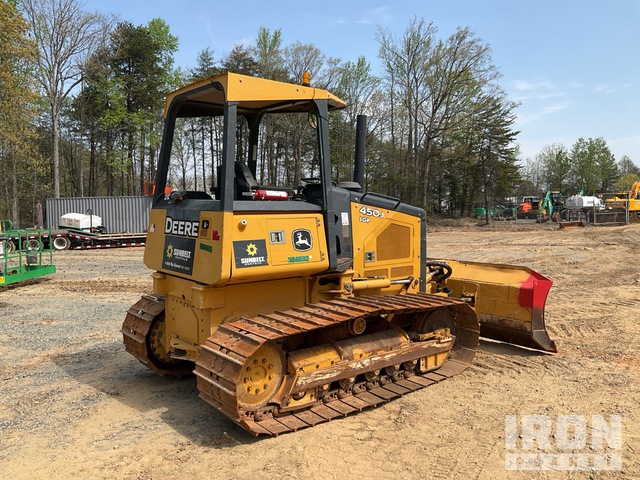 2016 John Deere 450J LGP Crawler Dozer in Charlotte, North Carolina ...