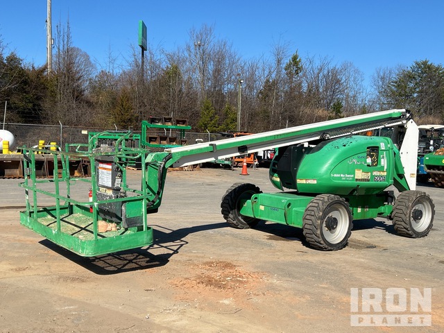 2014 JLG 600A 4WD Diesel Articulating Boom Lift, GASTONIA, North ...