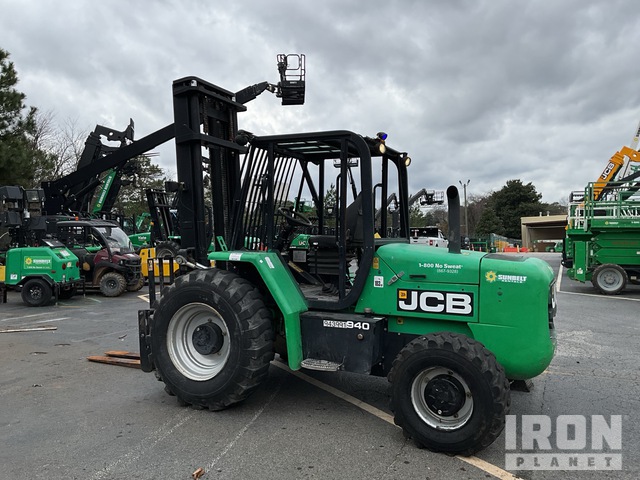 2016 JCB 940 8000 lb 4x4 Rough Terrain Forklift in ATLANTA, Georgia ...