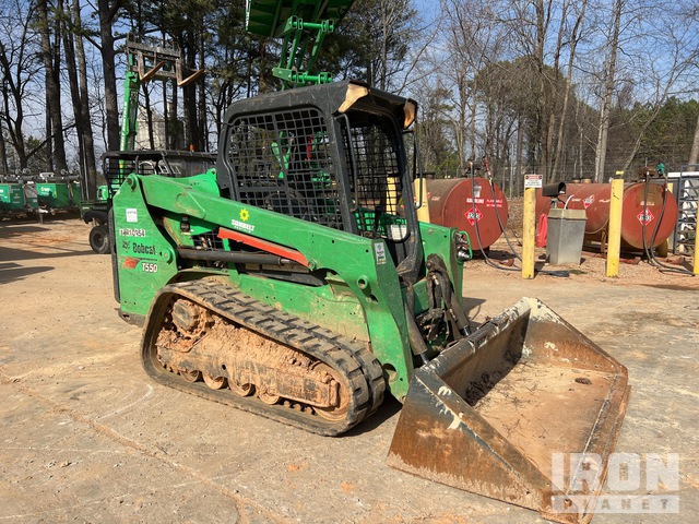 2018 Bobcat T550 Compact Track Loader in DULUTH, Georgia, United States ...