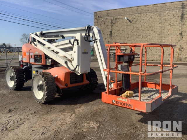 2017 Snorkel A46JRT 4WD Diesel Articulating Boom Lift in Cambridge ...