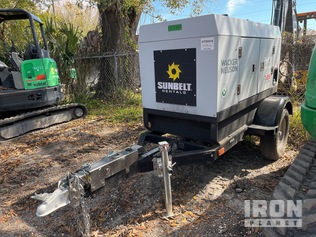 2019 Wacker Neuson G-25 19.5 kW Mobile Stand-By Generator Set ...