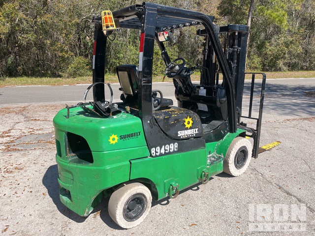 2016 Yale GTP050LXNDAE077 4800 lb Pneumatic Tire Forklift in Oldsmar ...