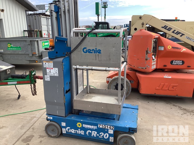 2015 Genie GR-20 Electric Vertical Mast Lift in Sioux Falls, South ...