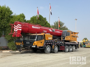 2012 (unverified) Sany STC1250 125 ton 10x6x6 Hydraulic Truck Crane in ...