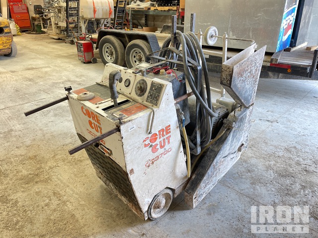 2002 Diamond Products Core Cut CC3700 Electric Walk-Behind Saw in ...