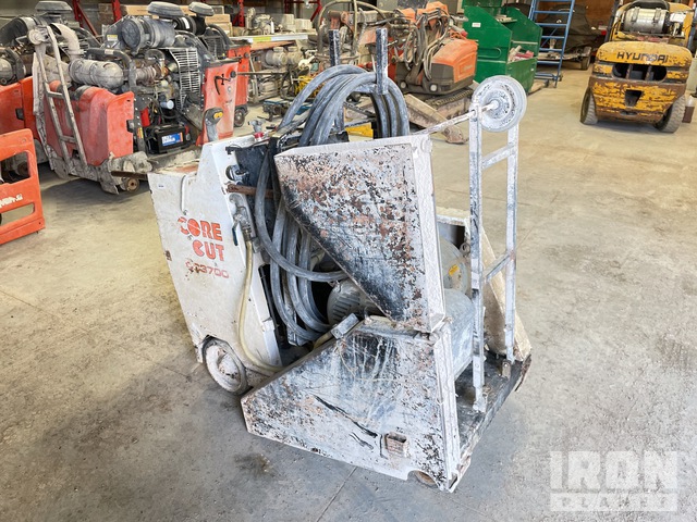 2002 Diamond Products Core Cut CC3700 Electric Walk-Behind Saw in ...