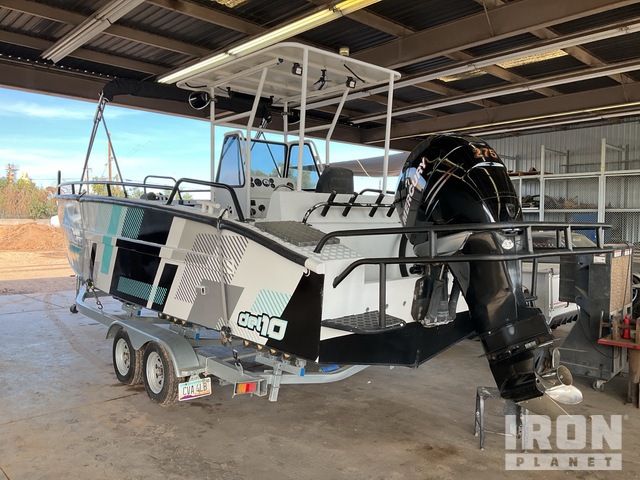 2020 HMDE Bay Boat w/ 2021 Boat Trailer in Glendale, Arizona, United ...