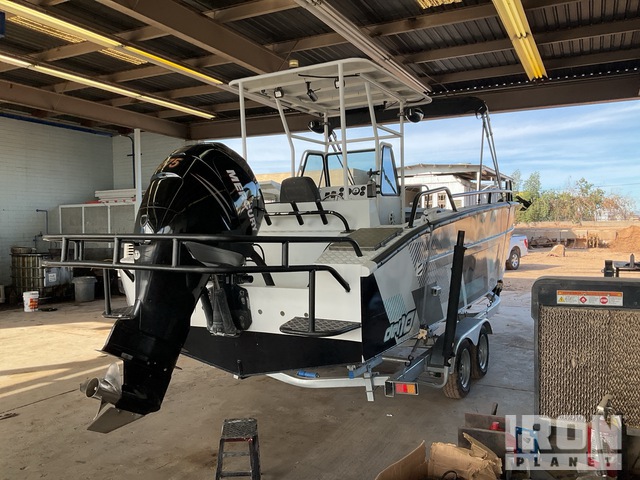 2020 HMDE Bay Boat w/ 2021 Boat Trailer in Glendale, Arizona, United ...