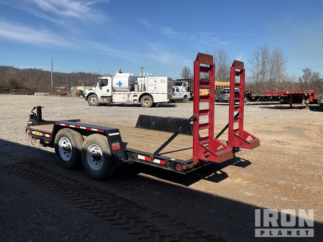 2018 Towmaster TC-12D 16 ft T/A Equipment Trailer in St. Marys, West ...