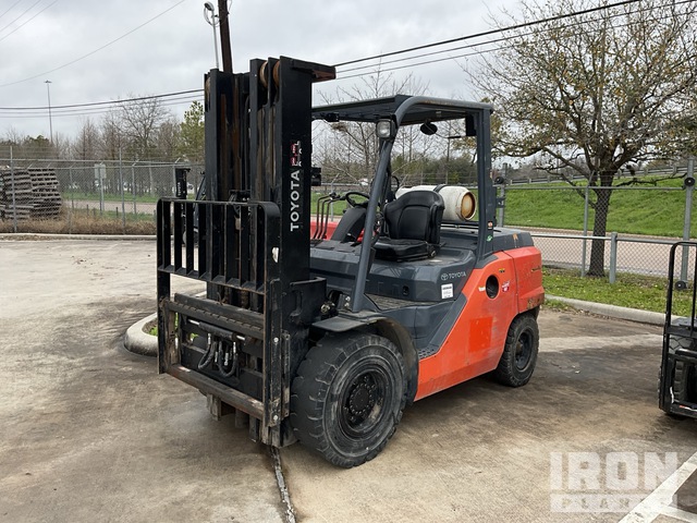 2017 Toyota 8FG45U 8500 lb Pneumatic Tire Forklift in Houston, Texas ...