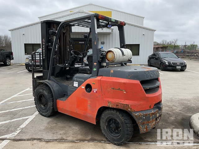 2017 Toyota 8FG45U 8500 lb Pneumatic Tire Forklift in Houston, Texas ...