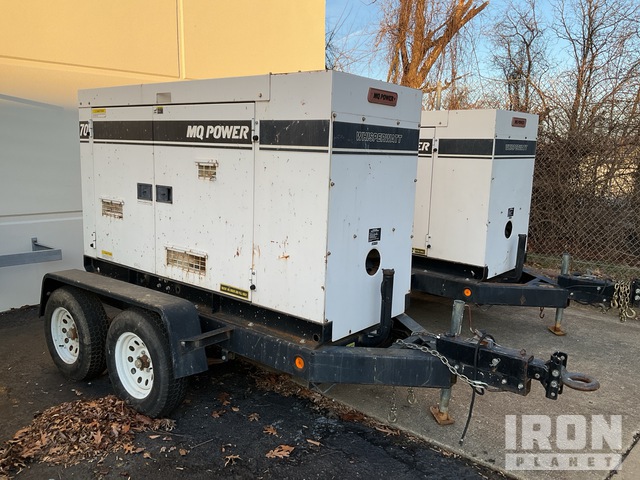 2012 Multiquip DCA-70SSIU2 56 kW Mobile Generator Set in North East ...