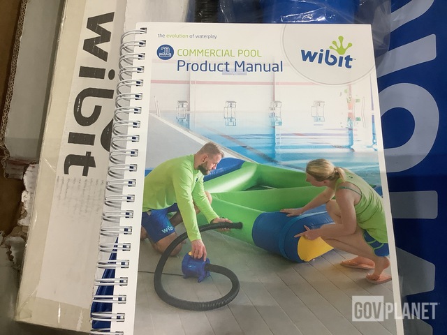 Surplus Wibit Commercial Pool Water Inflatable w/Assorted Accessories ...