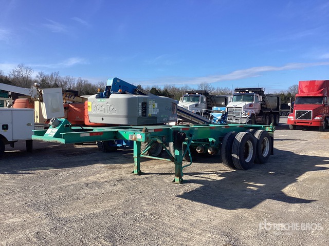 1978 Bertolini BSF-23 20 ft T/A Container Trailer | Ritchie Bros ...