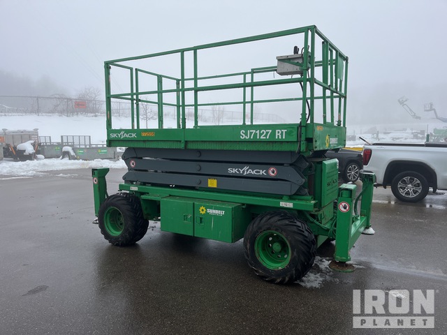2015 Skyjack SJ7127 RT Dual Fuel 4x4 Scissor Lift in Sun Prairie ...
