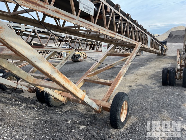 2002 Masaba 36x100 36 in x 100 ft Portable Stacking Conveyor in ...