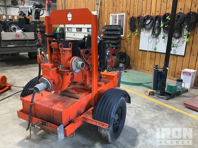 Godwin CD80M Trailer-Mounted Water Pump in Clendenin, West Virginia ...