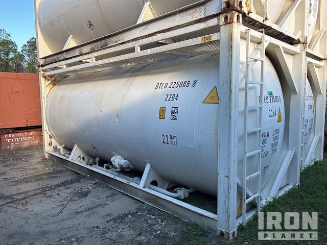 Flyash 22500 L Bulk Cement Storage Tank in Jacksonville, Florida ...