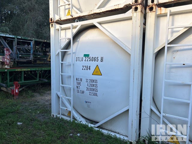 Flyash 22500 L Bulk Cement Storage Tank in Jacksonville, Florida ...