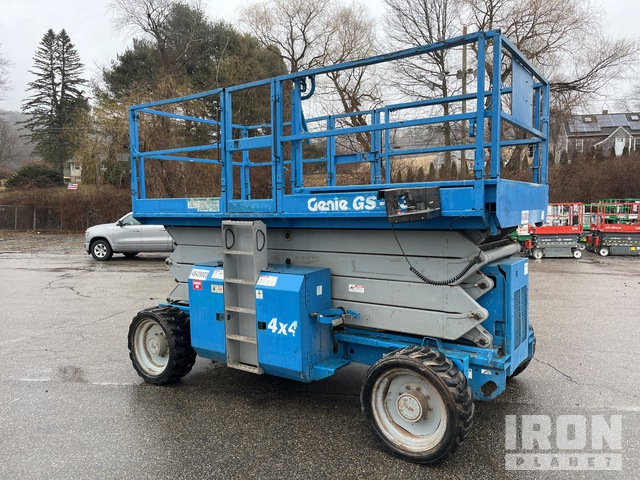 2007 Genie GS-4390 Dual Fuel 4x4 Scissor Lift in North Franklin ...