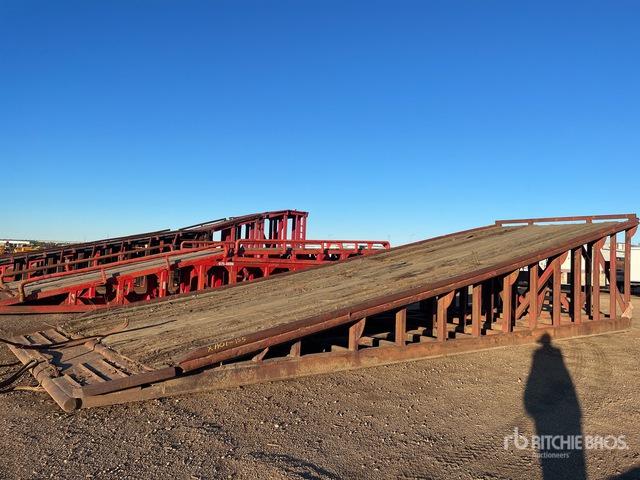 Custom Built 40 ft x 12 ft Rig Moving Ramps | Ritchie Bros. Auctioneers