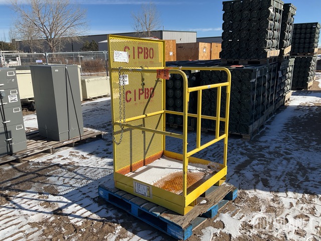 Surplus Forklift Safety Liftable Work Platform in Colorado Springs ...
