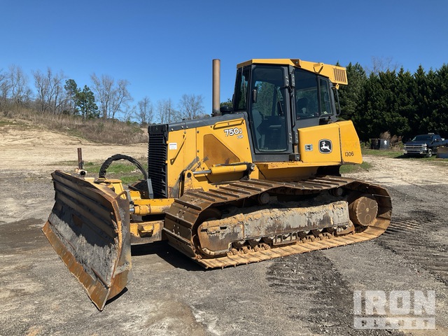 2012 John Deere 750J LGP Crawler Dozer in Wilson, North Carolina ...
