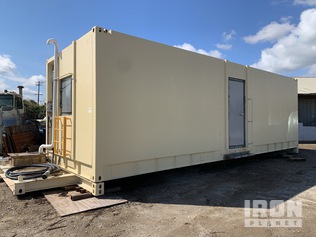 32’x11’ , 8 Person Skid-Mounted Fully Insulated Bunker - Livable ...