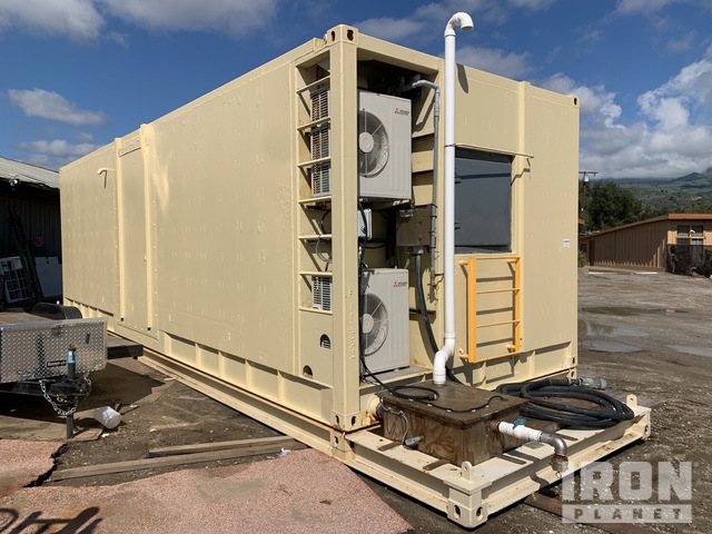 32’x11’ , 8 Person Skid-Mounted Fully Insulated Bunker - Livable ...