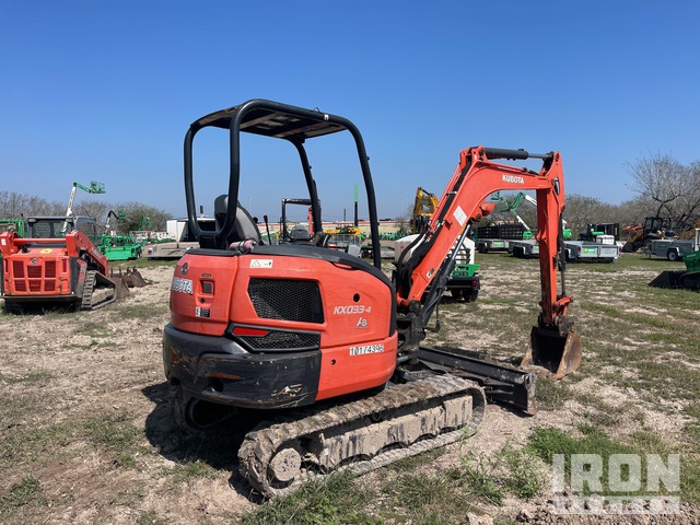 2019 Kubota KX033-4 Mini Excavator in Harlingen, Texas, United States ...