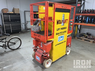 2018 Wolf Lift 3020AE Electric Vertical Mast Lift in St. Charles ...