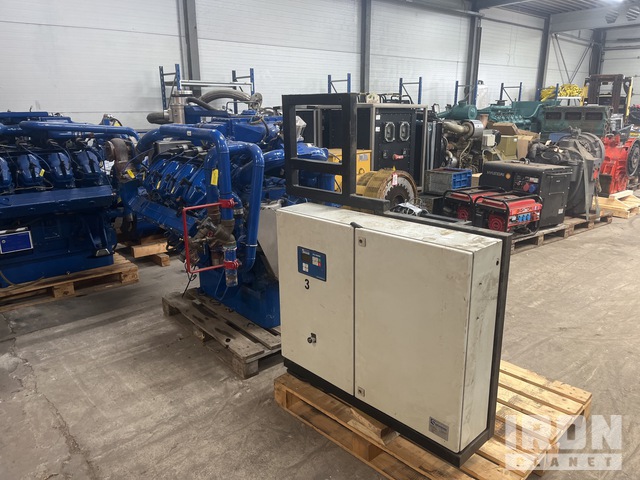 Scania Sandfirden Technics SGI 16M V8 Natural Gas Engine in Moerdijk ...