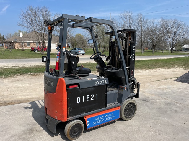 2019 Toyota 8FBCHU25 Electric Forklift in Temple, Texas, United States ...