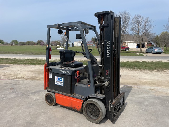 2019 Toyota 8FBCHU25 Electric Forklift in Temple, Texas, United States ...