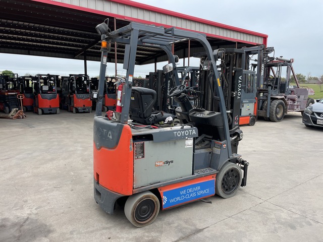 2019 Toyota 8FBCHU25 Electric Forklift in Temple, Texas, United States ...