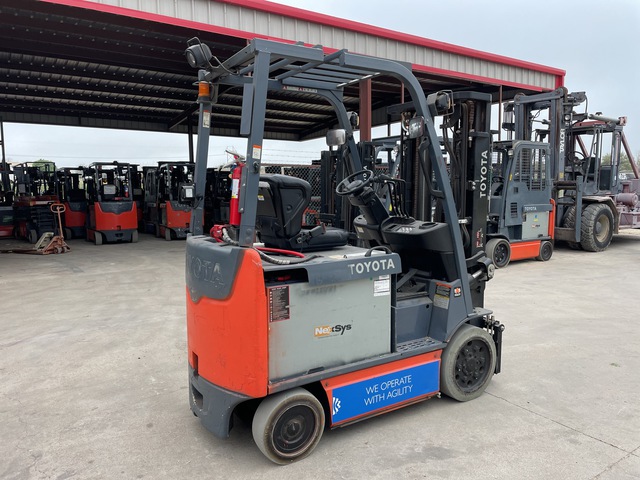 2019 Toyota 8FBCHU25 Electric Forklift in Temple, Texas, United States ...