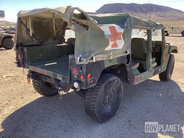 Surplus 2004 AM General M1035A2 HMMWV 4 Door Soft Top w/Truck Body in ...