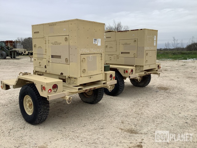 Surplus 2009 DRS Fermont MEP-804B Trailer Mounted Power Plant in Lytle ...