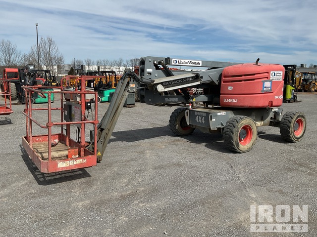 2015 Skyjack SJ46AJ 4WD Diesel Articulating Boom Lift in Lebanon ...