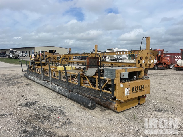 Allen 225CD Hydraulic Concrete Screed in Baytown, Texas, United States ...