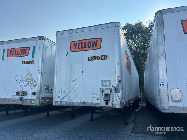 2022 Vanguard MaxCube 53 ft x 102 in T/A Turntable Van Trailer ...