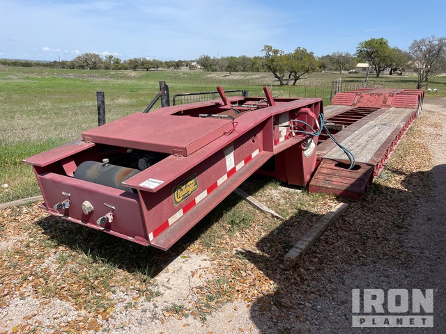 2016 Witzco Challenger NGB-60 Tri/A Removable Gooseneck Lowboy Trailer ...