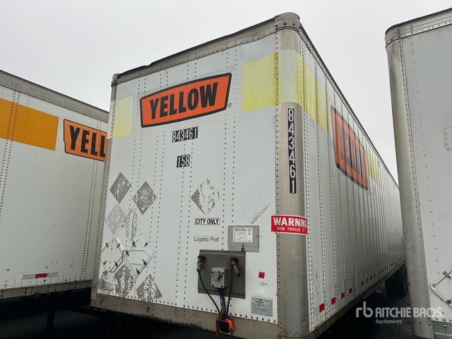 2006 Wabash DVCVHPC 48 ft x 102 in T/A Turntable Van Trailer | Ritchie ...