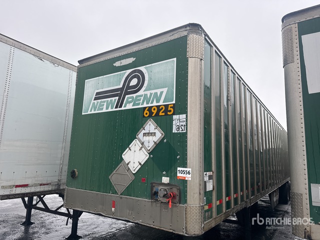 2004 Trailmobile 45 ft x 96 in T/A Turntable Rimorchio furgonato ...